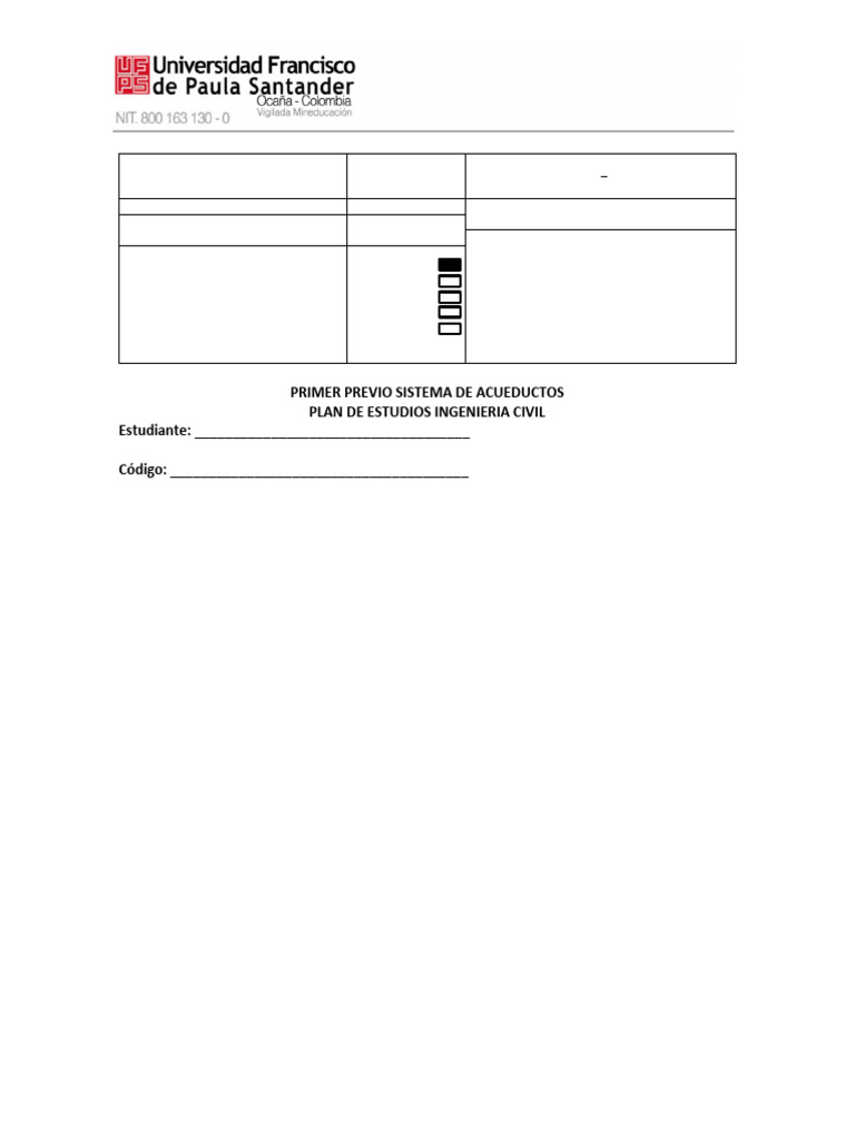 Primer Previo Acueductos | PDF | Ingeniería