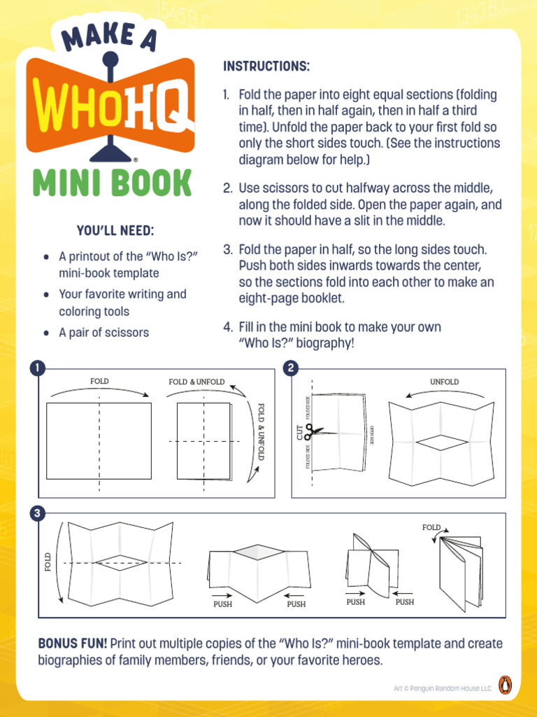 WhoHQ For You Mini Book | PDF