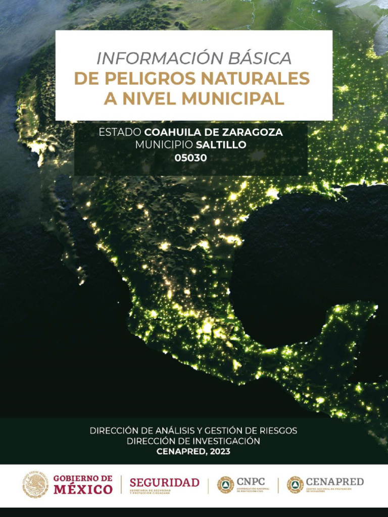 Atlas Municipio Saltillo | PDF | Tormentas | Volcán