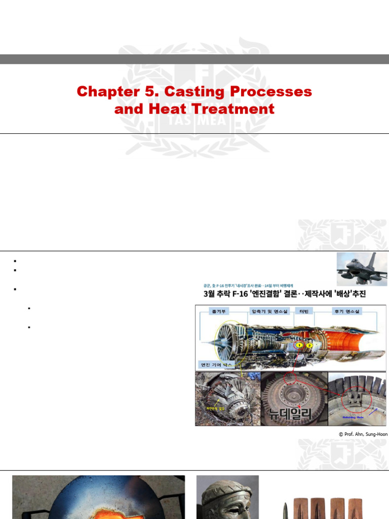 Chap5. Casting Processes and Heat Treatment | PDF | Steel | Heat Treating
