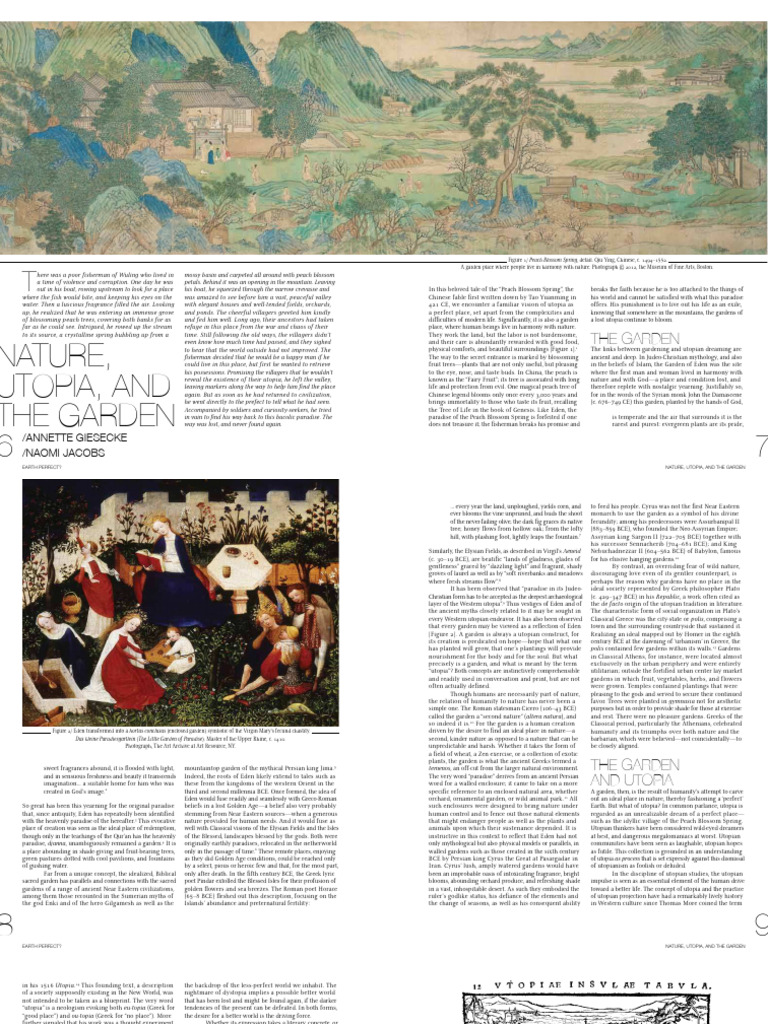 Nature Utopia and The Garden | PDF | Utopia | Garden Of Eden