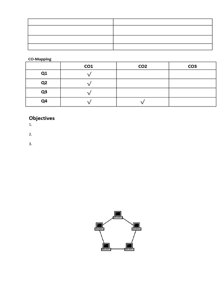 CSET 207 CN Lab Assignment 2.1 | PDF | Network Topology | Computer Network