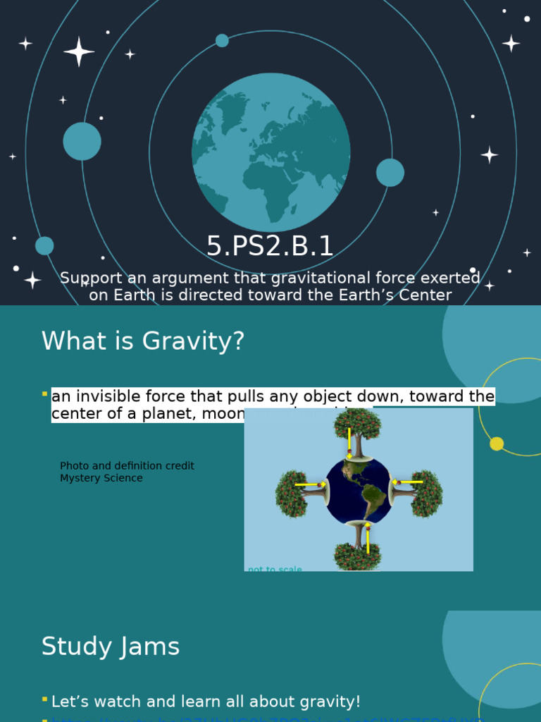 Understanding Earth's Gravitational Force | PDF
