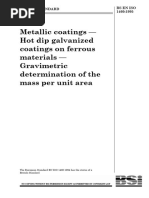 Zinc Coating BS EN ISO 1461-2022 Table Chart. | PDF | Metalworking | Metals