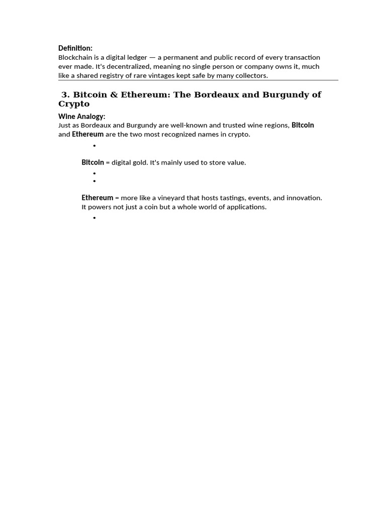 Understanding Blockchain and Crypto Basics | PDF