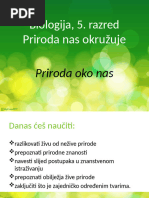 Priroda Nas Okruzuje Ispit 5 Razred Test | PDF