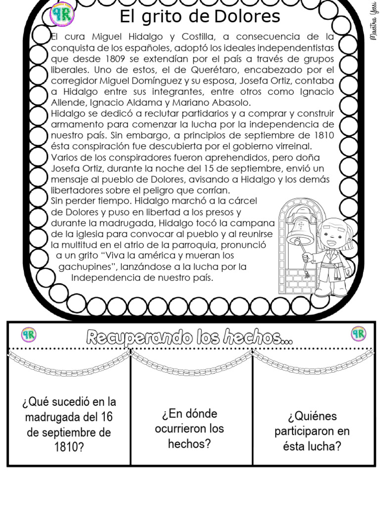 Grito de Dolores: Inicio de la Independencia | PDF