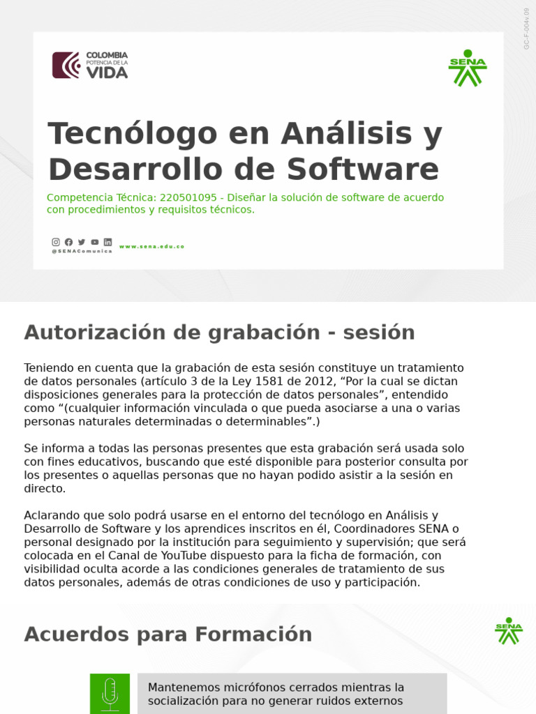 4 - Presentación GA4-220501095-AA2-EV04 - Diagrama de Clases Del Proyecto de Software GA4 ...