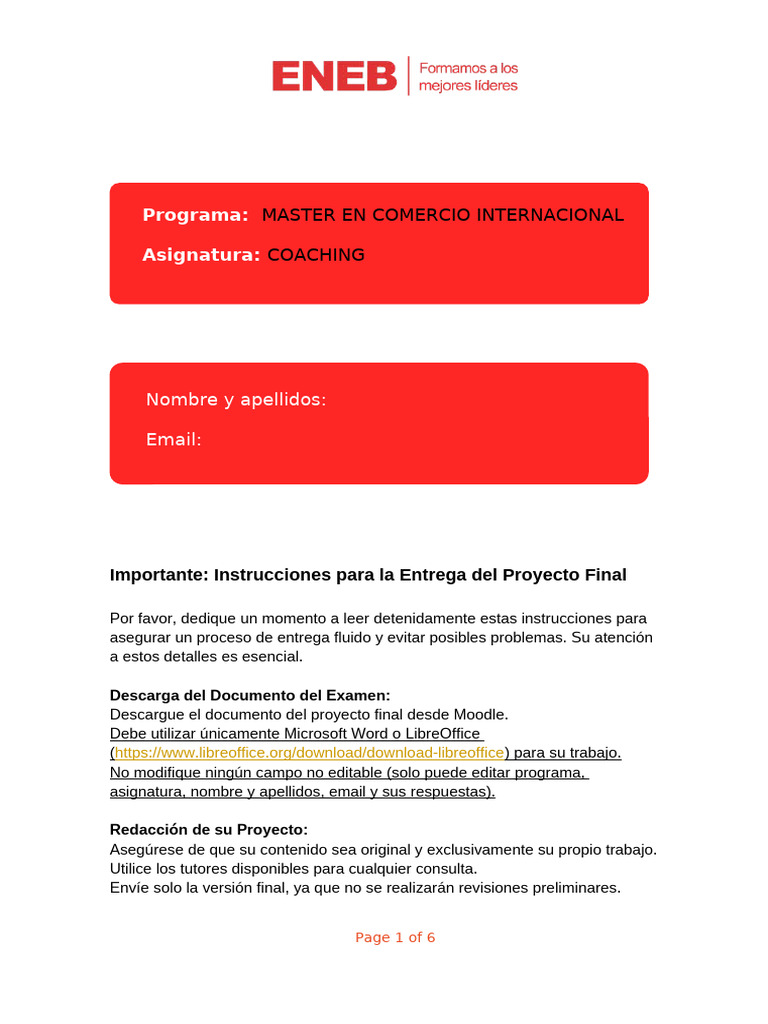 ENEB ES Coaching Plantilla 5 - 24 | PDF | Marketing | Moodle