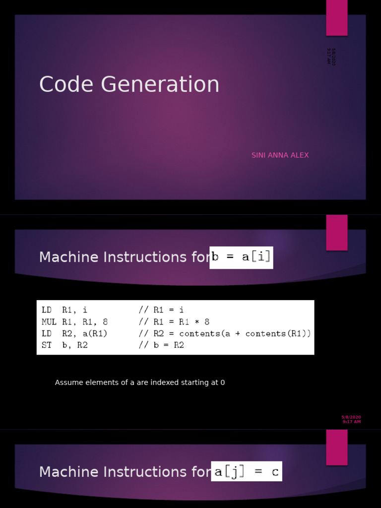 2 CodeGeneration Unit5 Lecture45 | PDF | Computer Programming | Combinatorics