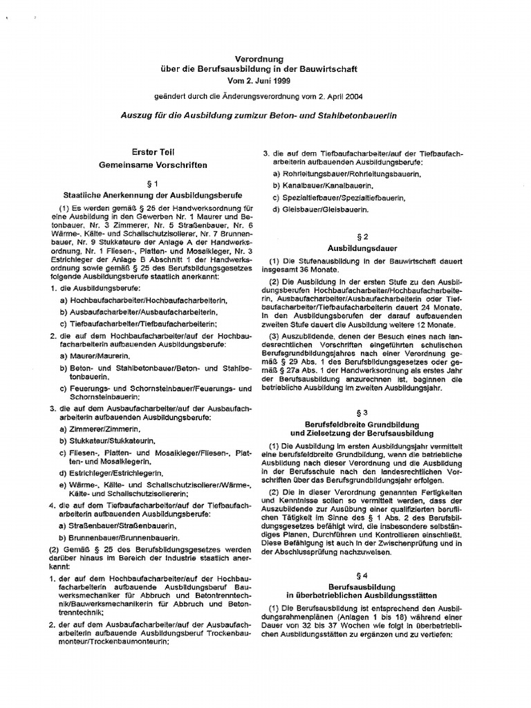 Betonbauer AO | PDF