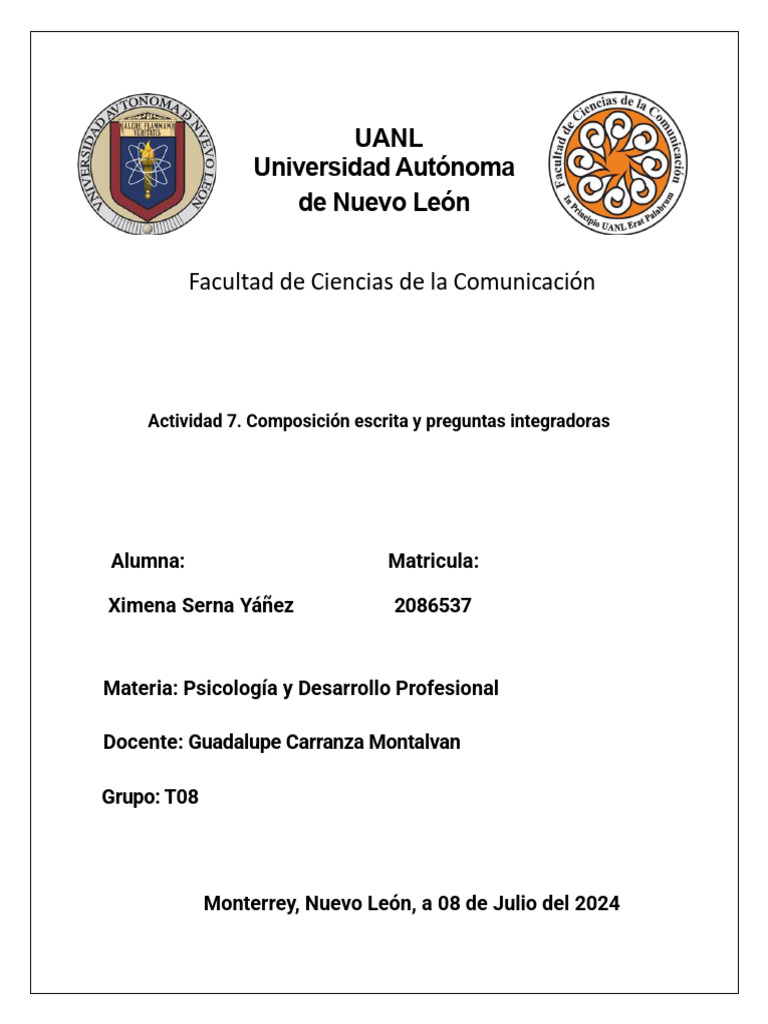 Serna Yañez Act7 | PDF | Verdad