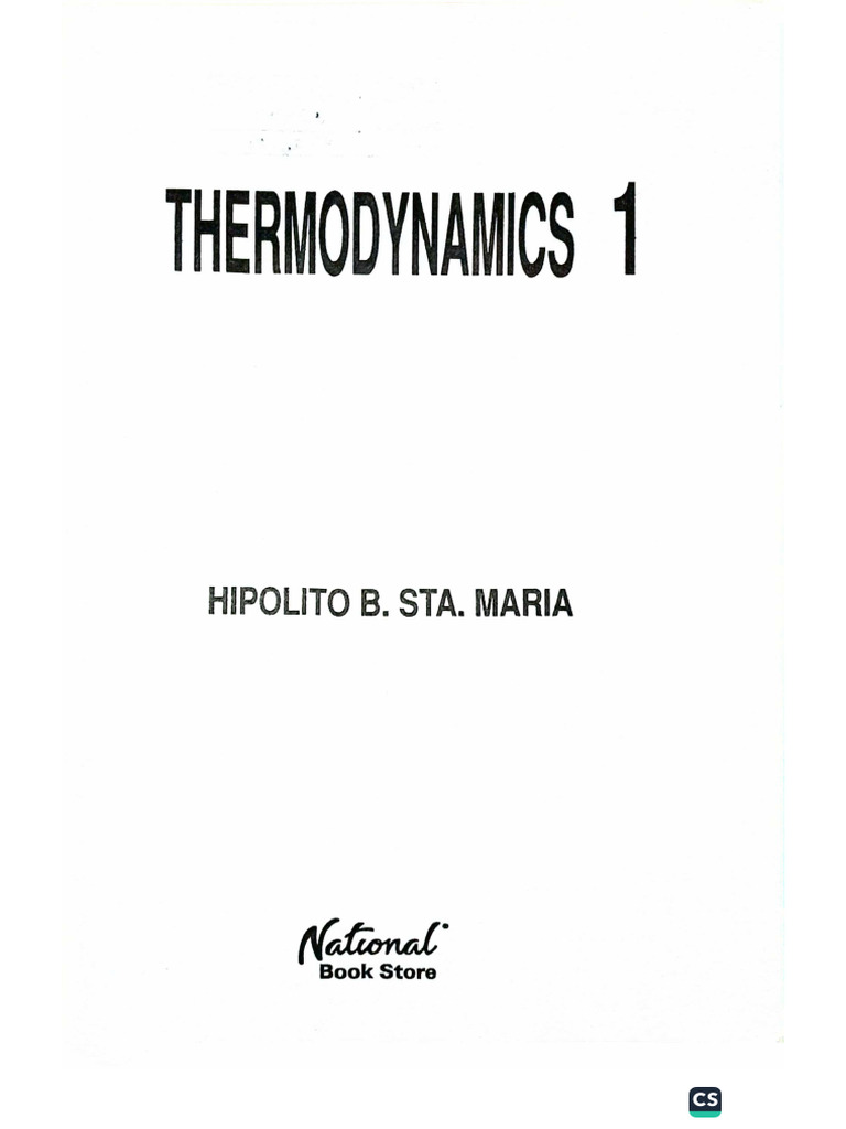 Thermo 1 Ni Hipolito 1990 | PDF
