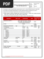 Saudi Aramco Diesel Fuel Specifications | PDF | Viscosity | Physical ...