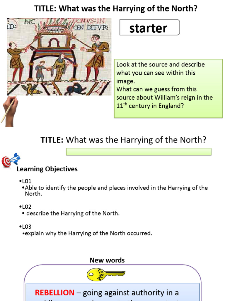 Term 2 - Week 6 - Harrying of The North | PDF