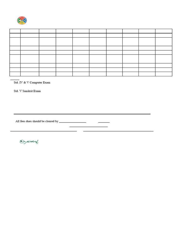 Final Term Exam Routine 2024-25-1 | PDF