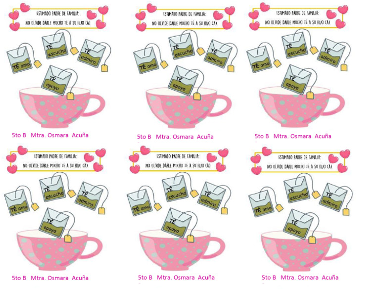 TÉ reunión de padres osmara | PDF