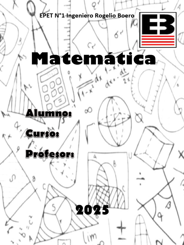 Programa de Examen de Matemática 2025 | PDF | Decimal | Exponenciación