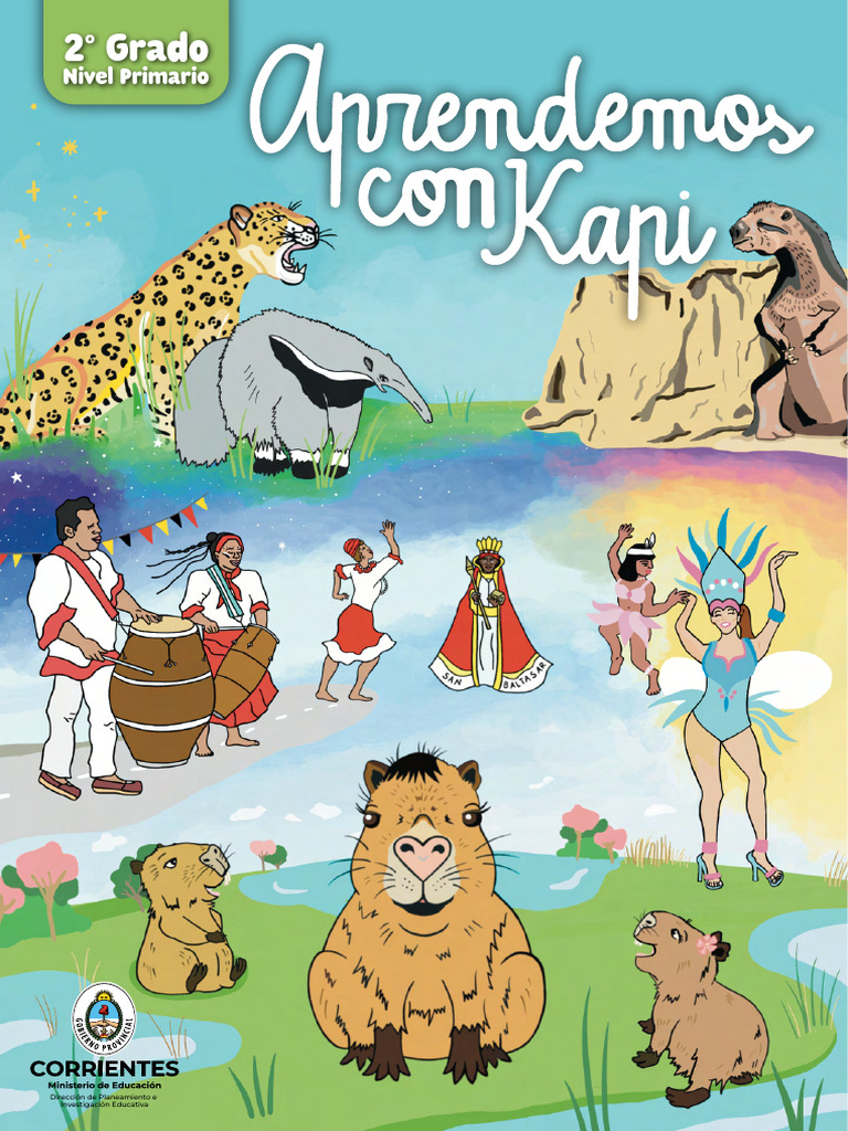 Aprendemos Con Kapi - Segundo Grado | PDF | Alfabeto