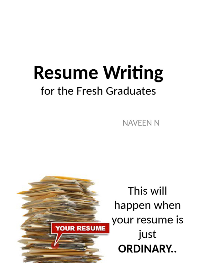 Resume Writing | PDF | Résumé | Business Documents
