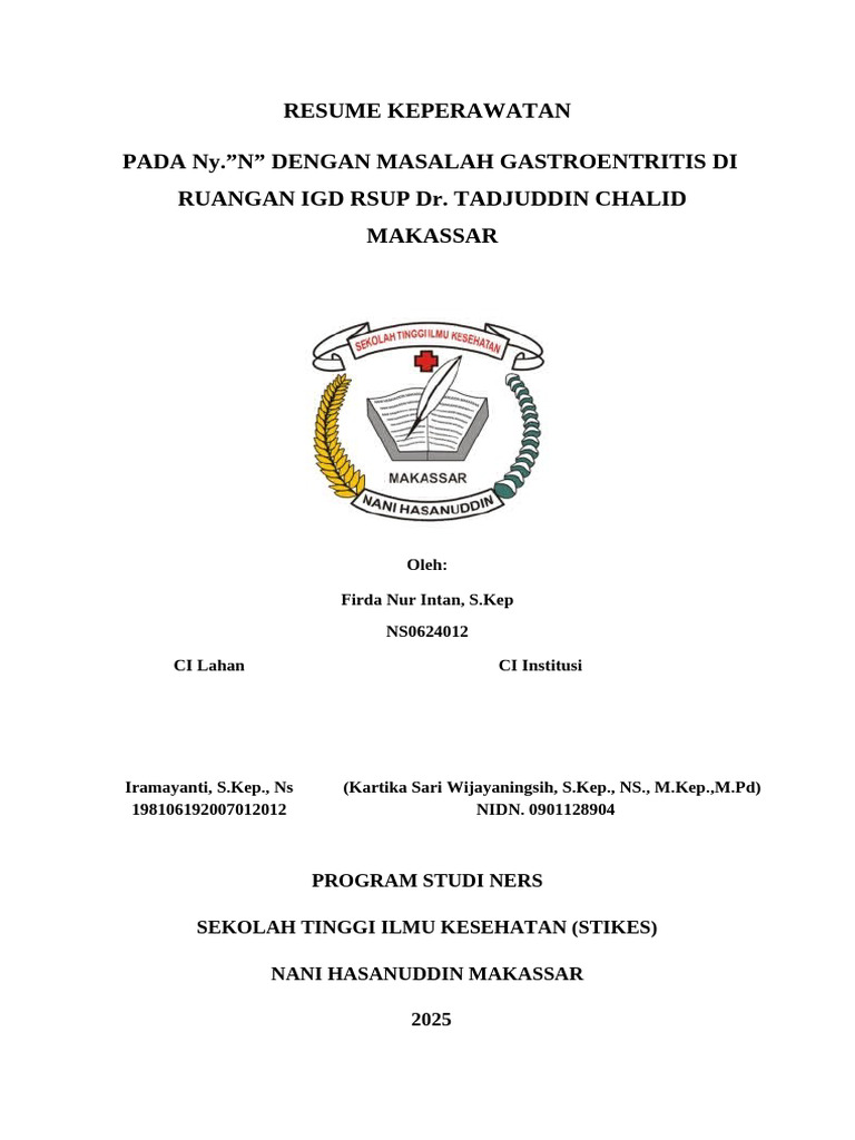 Resume IGD GEA Firda FIX | PDF