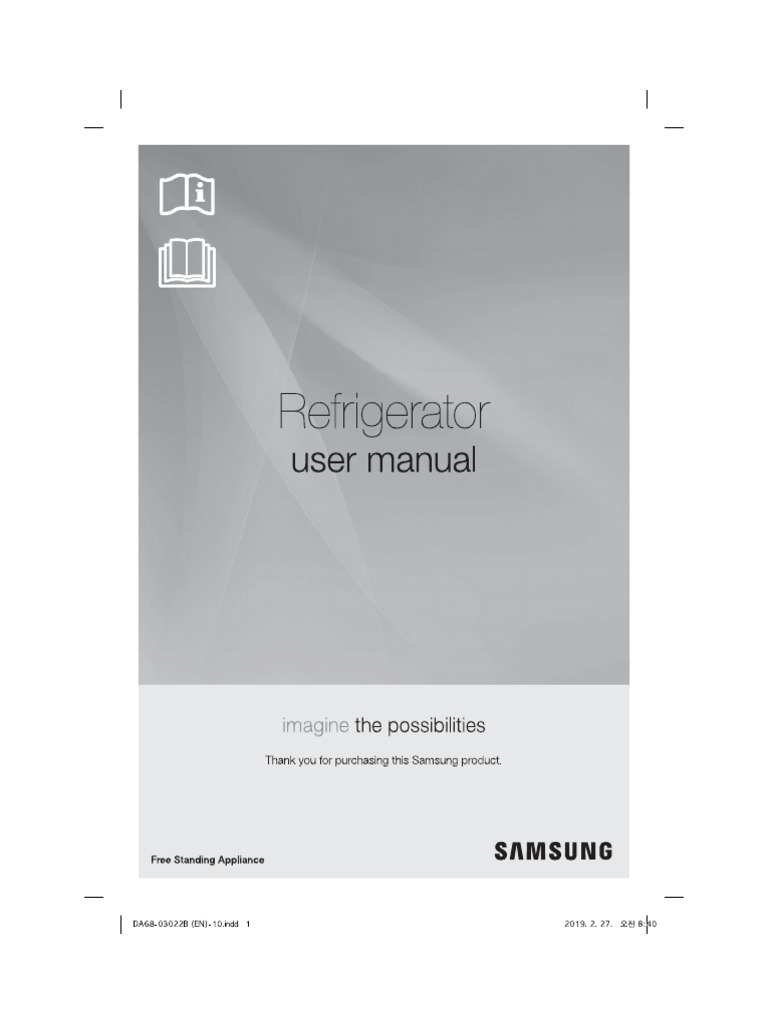 fridge freezer manual | PDF