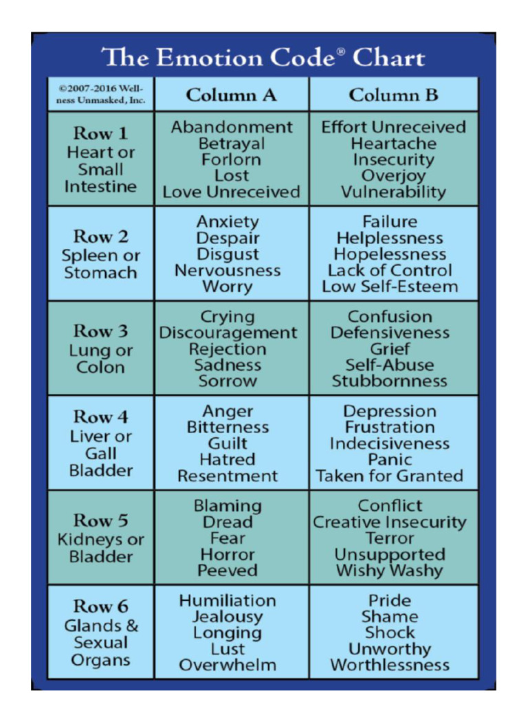 The Emotion Codr | PDF