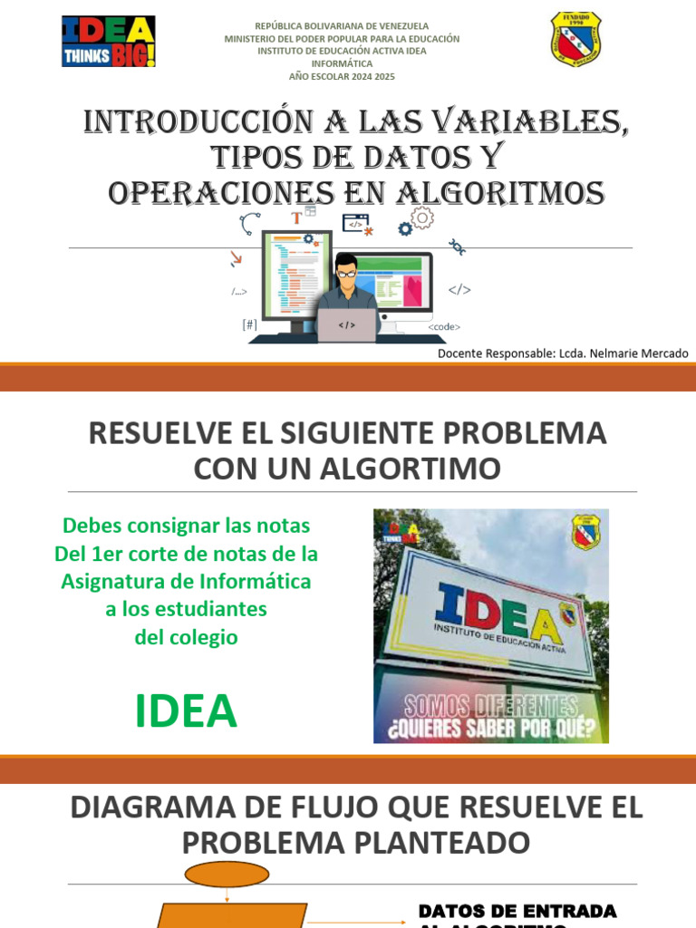 4 Algortimos | PDF | Tipo de datos | Algoritmos