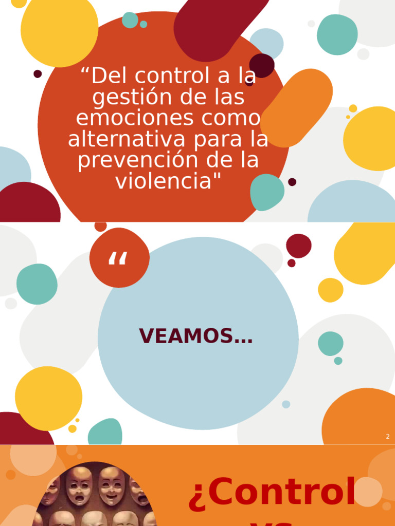 Control y Gestión Emocional... | PDF
