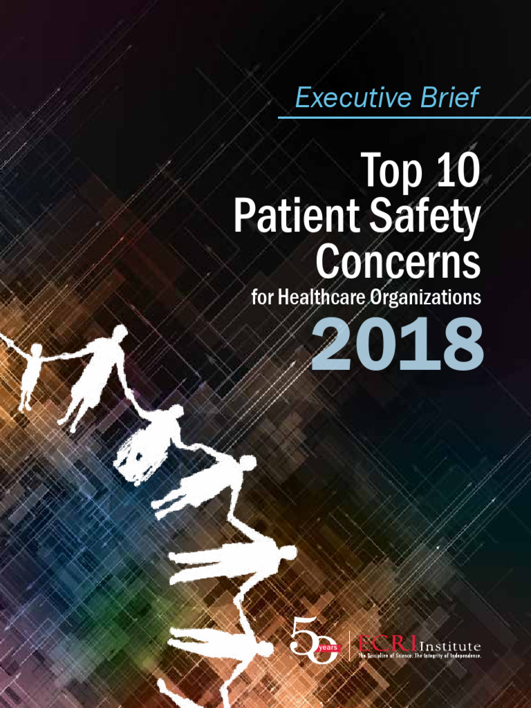 2018 Top Patient Safety Concerns Report | PDF | Patient Safety | Mental ...