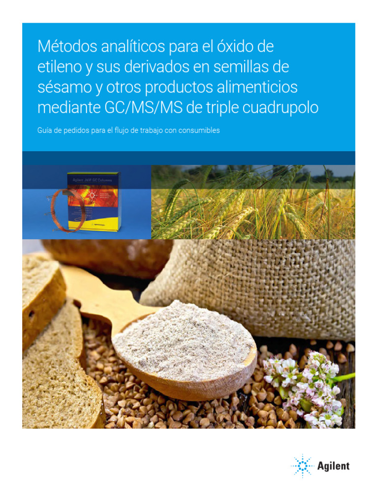 Br Gcms Anaylsis Ethylene Oxide Food Samples 5994 4775es Es Agilent ...