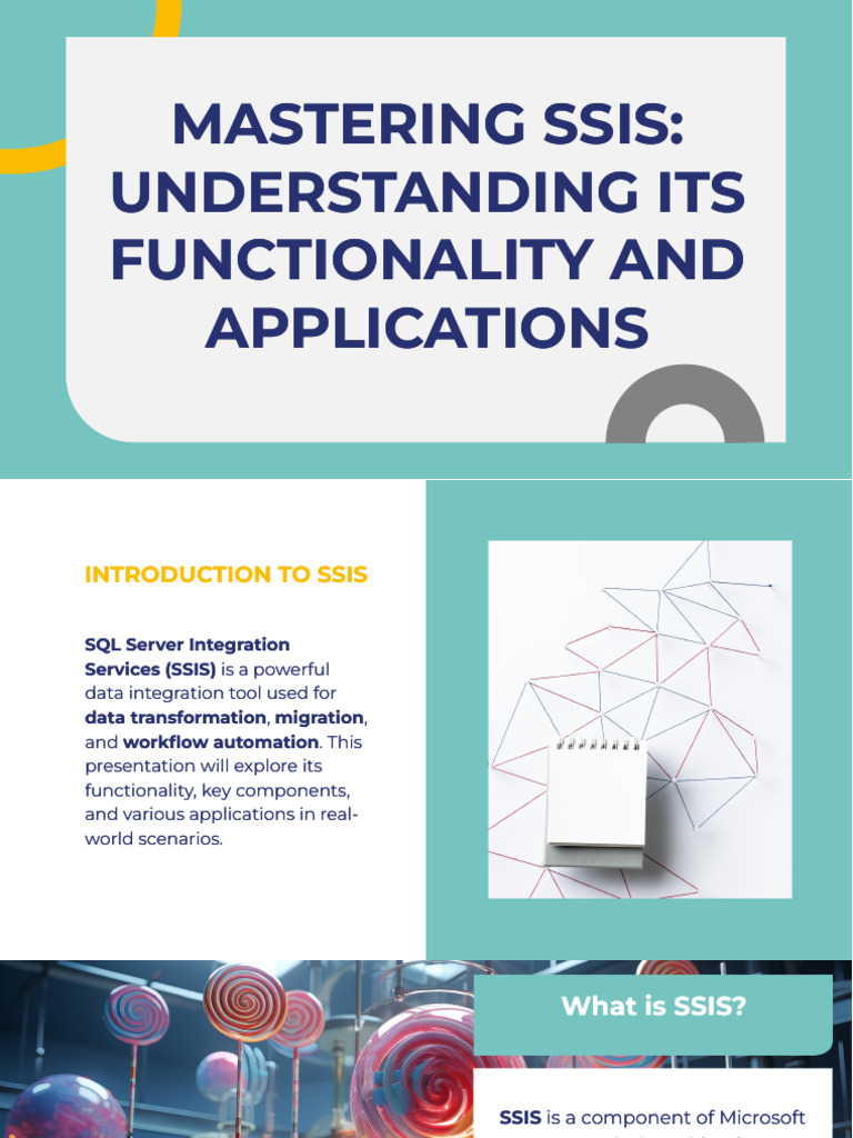 Slidesgo Mastering Ssis Understanding Its Functionality and Applications 20240914103532jpri | PDF