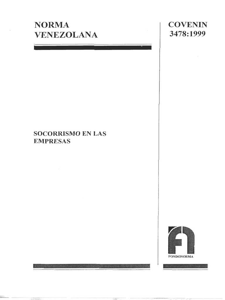 Reglas Covenin | PDF