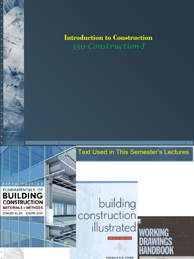 Construction Presentation-001 | PDF | Recycling | Building