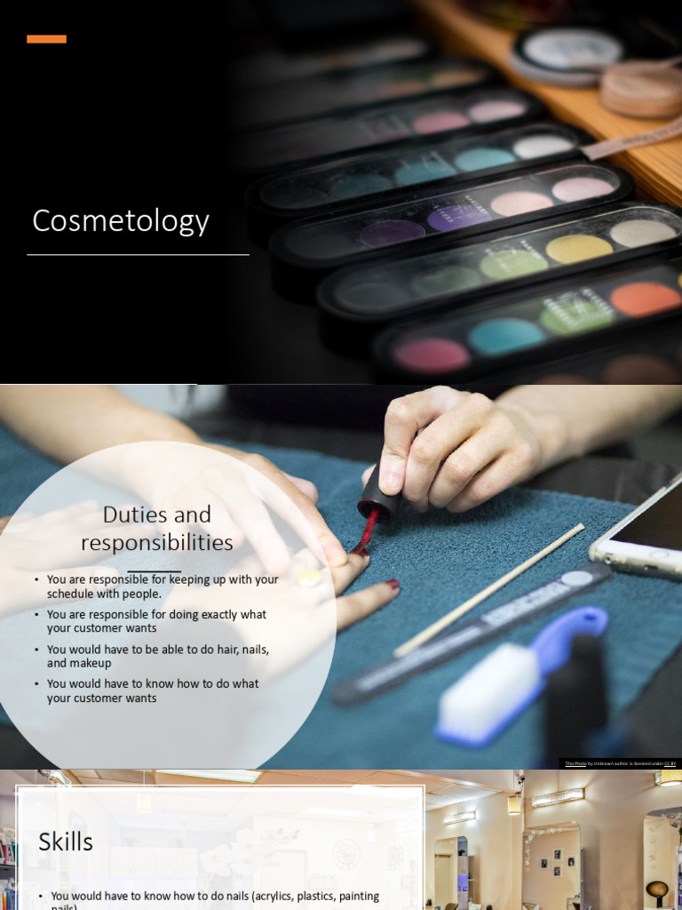 Cosmetology Career Guide: Skills & Salary | PDF | Beauty