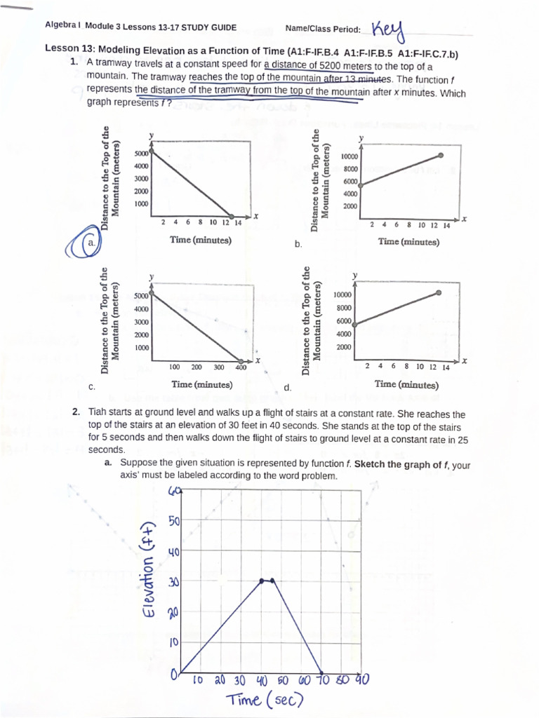 M3 L13-17StudyGuideKEY | PDF