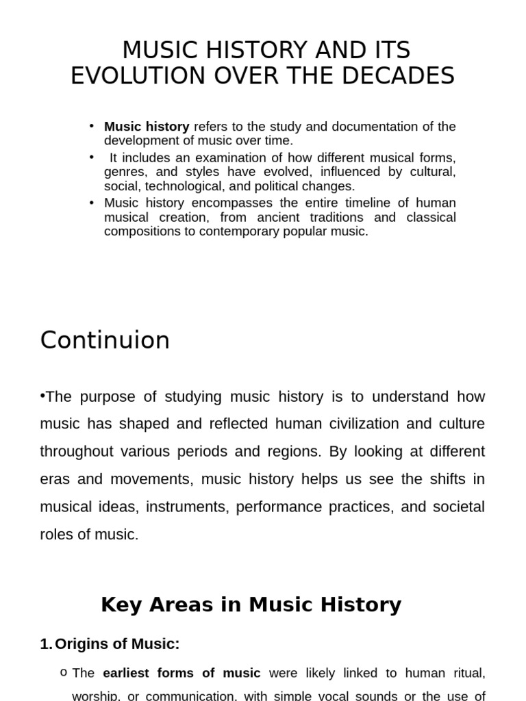 Evolution of Music History Explained | PDF | Gregorian Chant | Musical ...