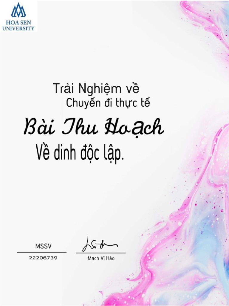 Dinh Doc Lap | PDF