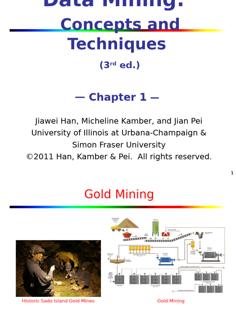 Data Mining Chapter 1 | PDF | Data Mining | Data