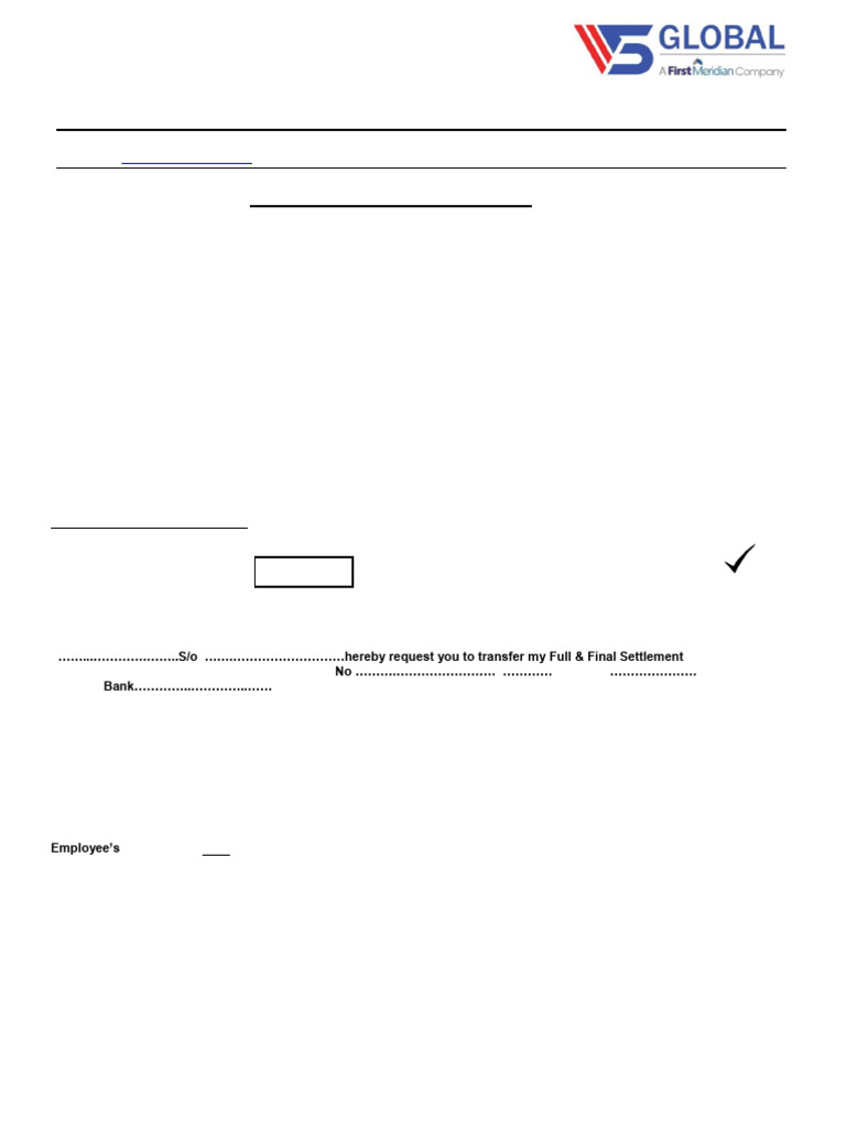 FNF Form | PDF