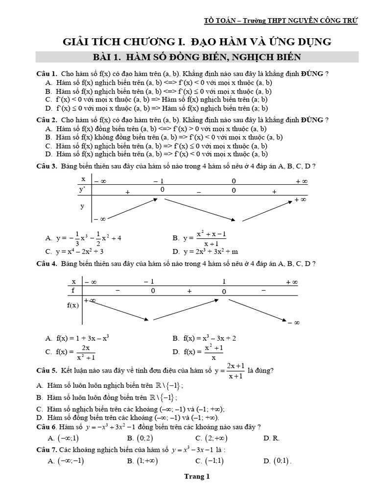 DeCuongToan12_HK1_2021-2022-HS | PDF