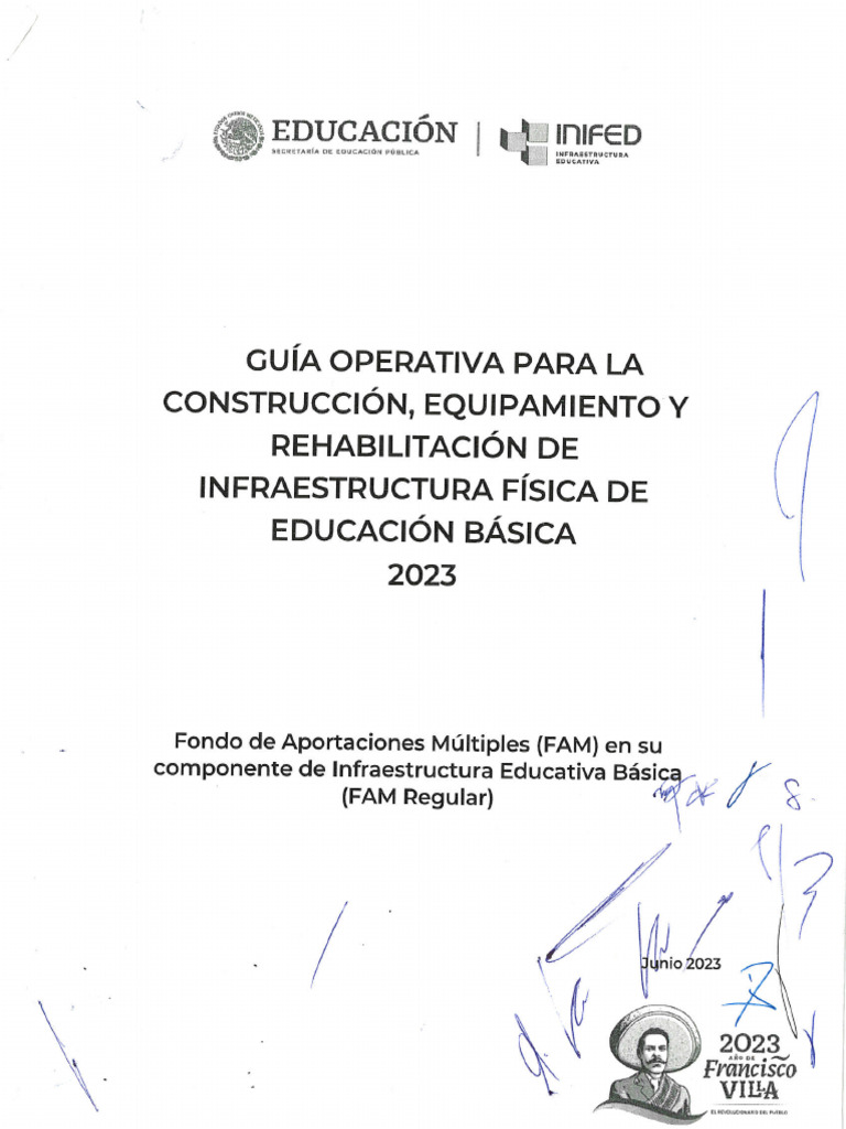 Guia Operativa Del Inifed 2023 Basica | PDF