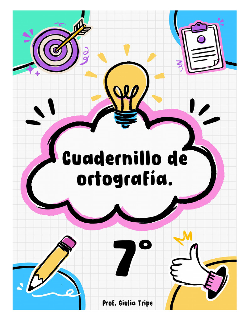 Cuadernillo de Ortografía 7mo | PDF
