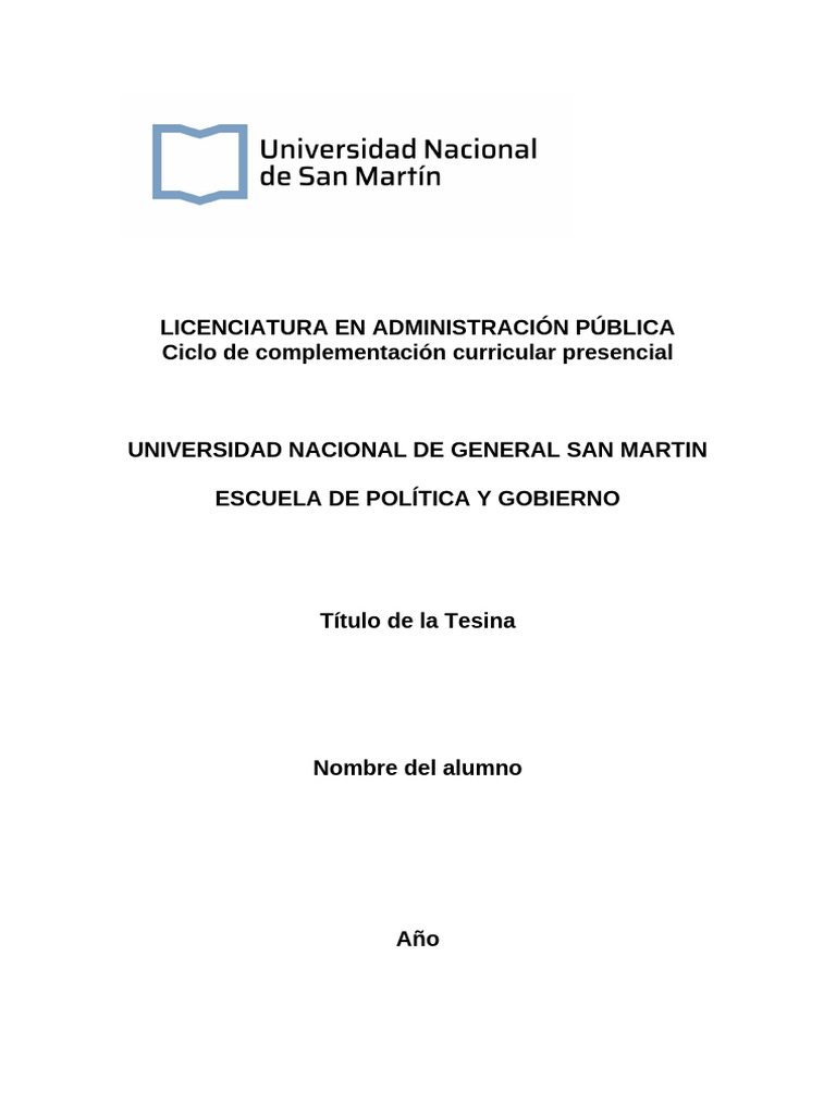 Formato Tesina 2024 - | PDF