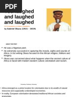 You Laughed, and Laughed | PDF