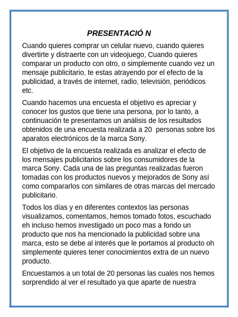 PRESENTACION español | PDF | Publicidad | Marca