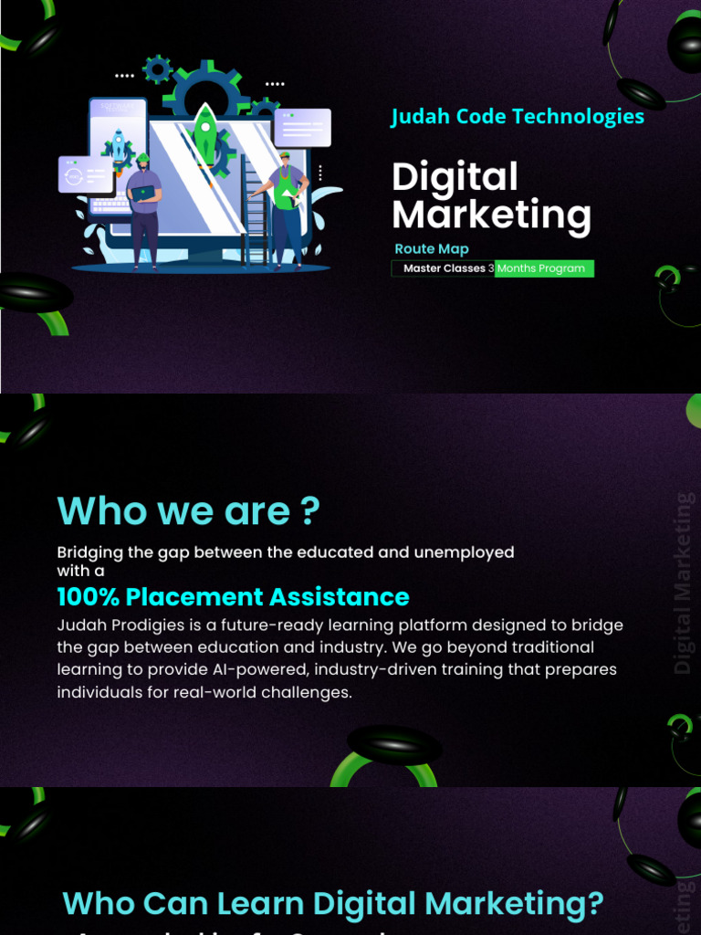 Digital Marketing Master Class Program | PDF