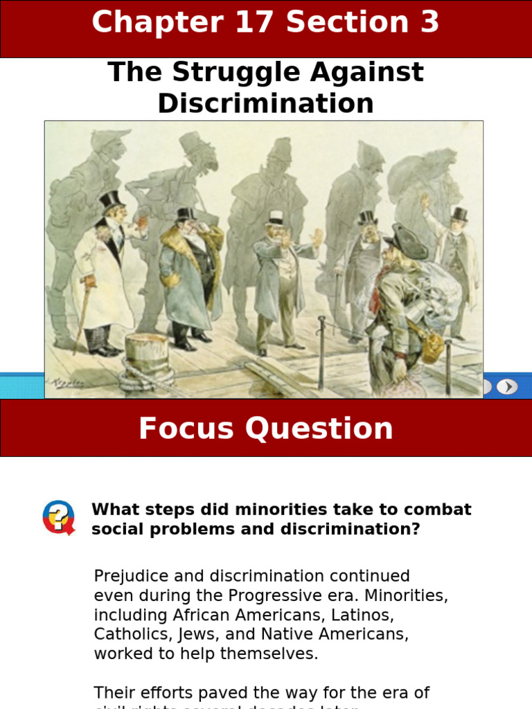 Discrimination Struggles in Progressive Era | PDF | Politics Of The ...