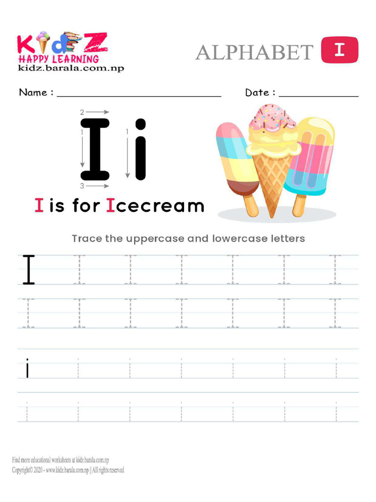 English Alphabet I | PDF