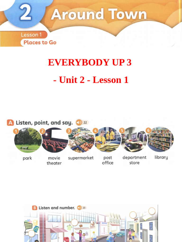 Everybody Up 3 Unit 2 Lesson 2 | PDF